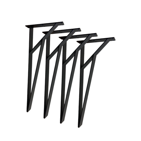 Metal Table Legs, Modern Minimalist Sturdy Desk Legs Dining Room Iron ...